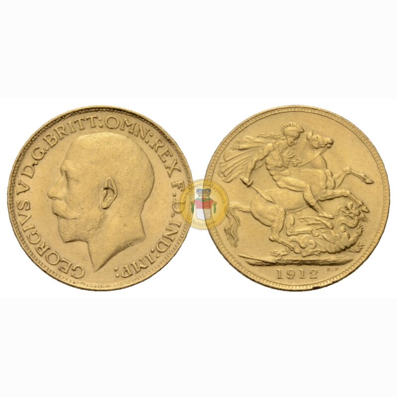 England Sovereign 1912 Geroges V