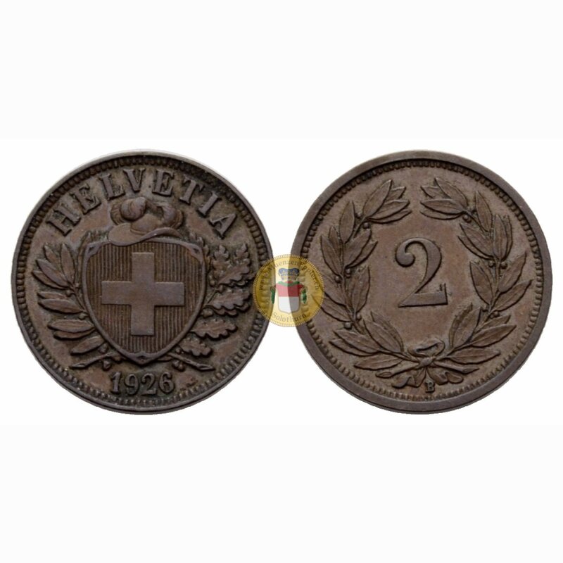 Schweiz 2 Rappen 1926 B