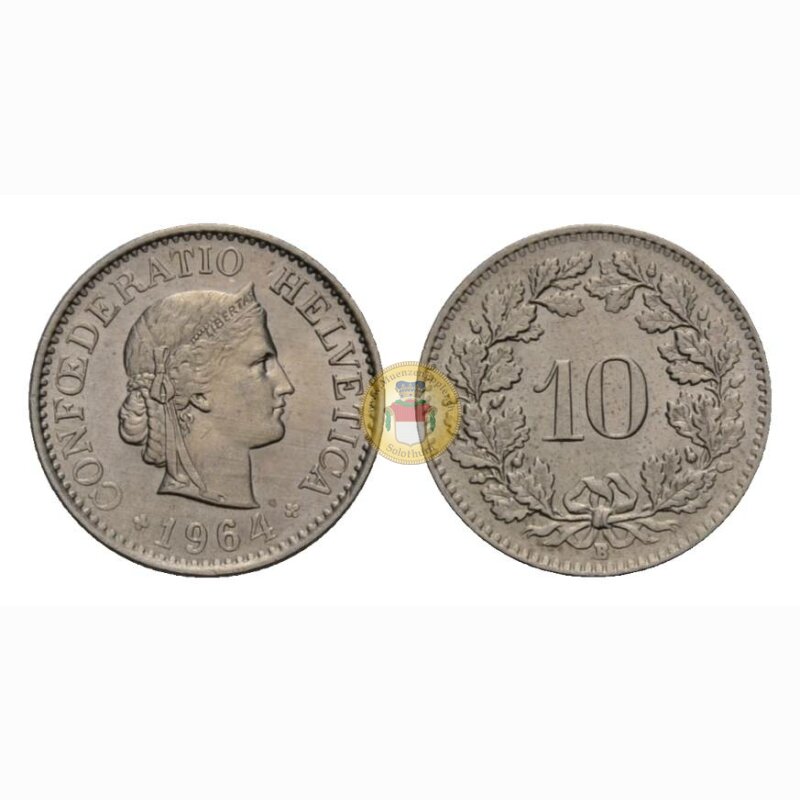 10 Rappen 1964 Schweiz