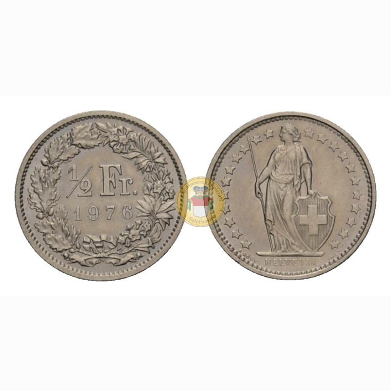 50 Rappen 1976 Schweiz