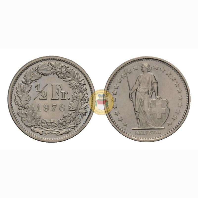 50 Rappen 1978 Schweiz