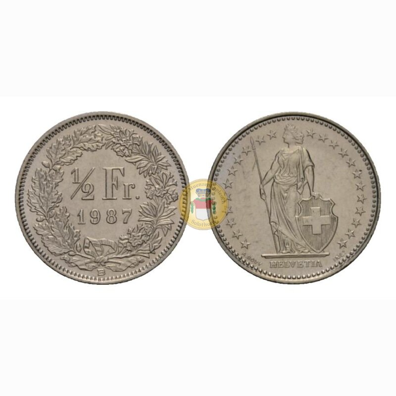 50 Rappen 1987 Schweiz