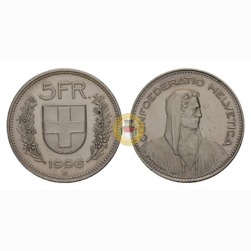 5 Franken 1996 Schweiz