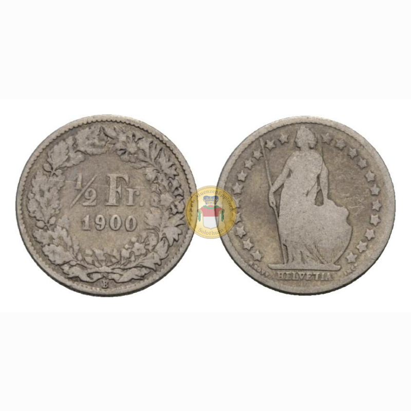 50 Rappen 1900 B Schweiz