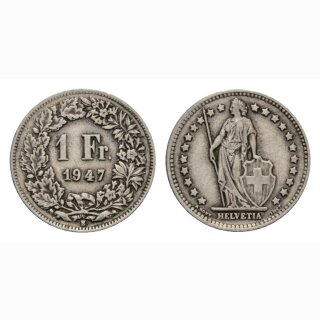 1 Franken 1947 B Schweiz
