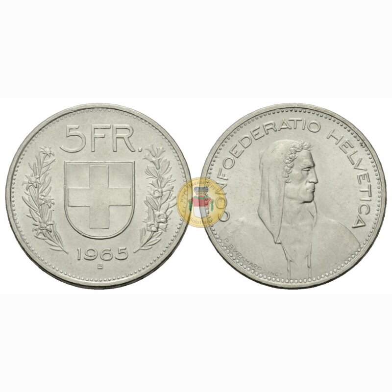 5 Franken 1965 B Schweiz