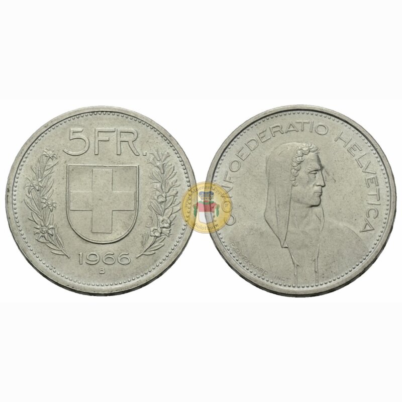 5 Franken 1966 B Schweiz