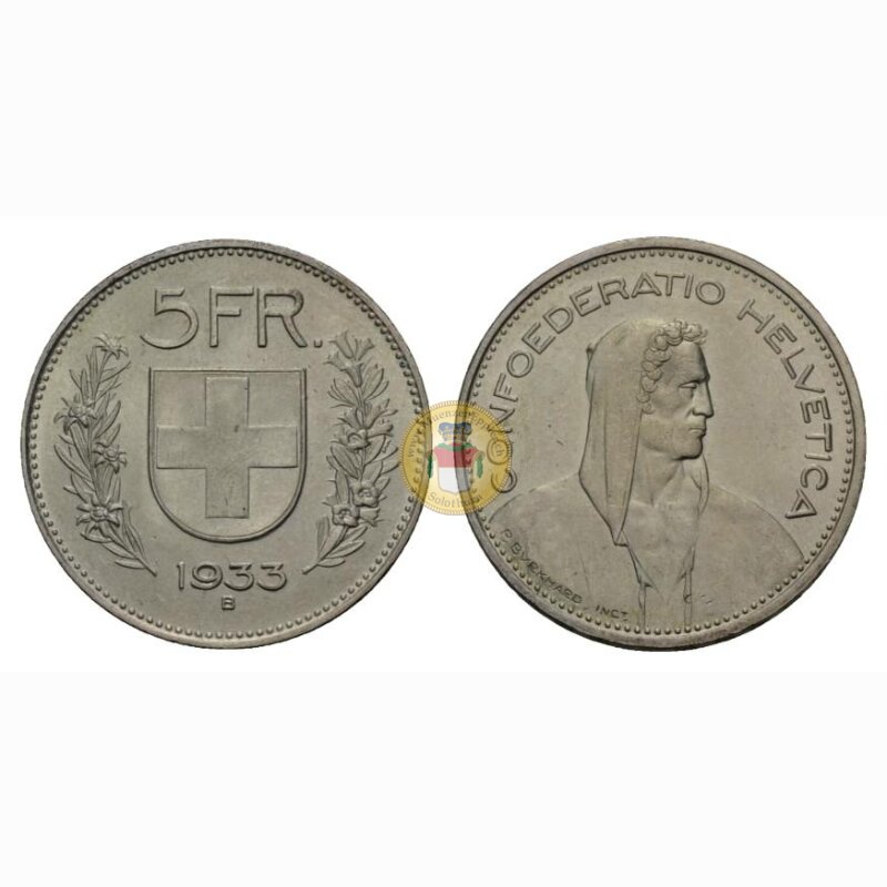 Schweiz 5 Franken 1933 Tell