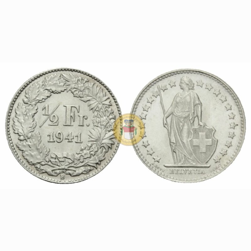 Schweiz 50 Rappen 1941 B