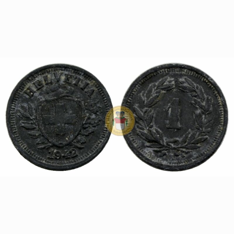 Schweiz 1 Rappen 1942 B