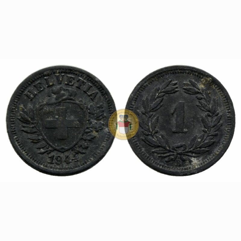 Schweiz 1 Rappen 1944 B