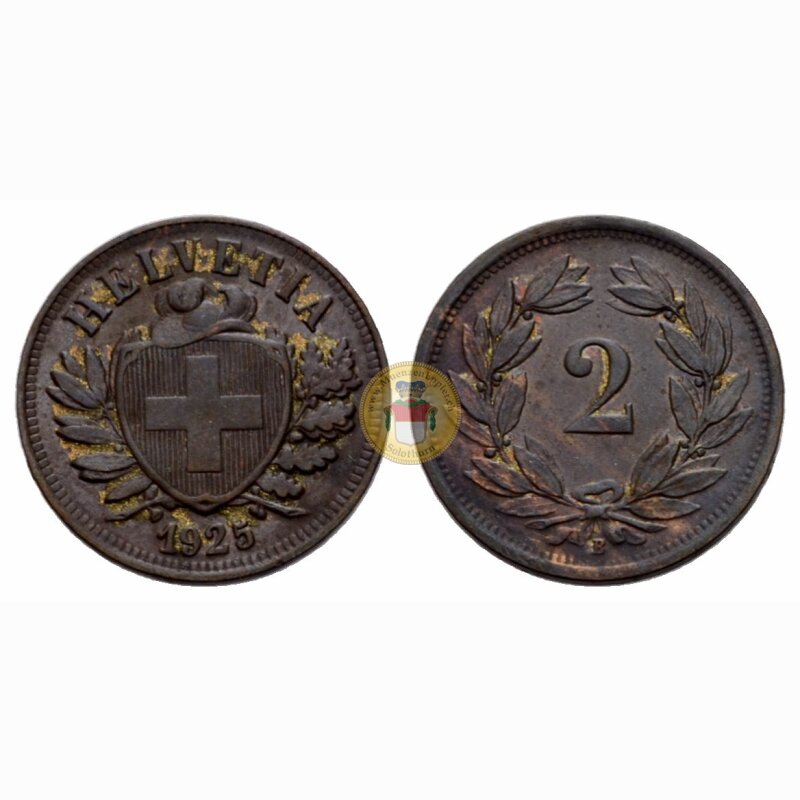 Schweiz 2 Rappen 1925 B
