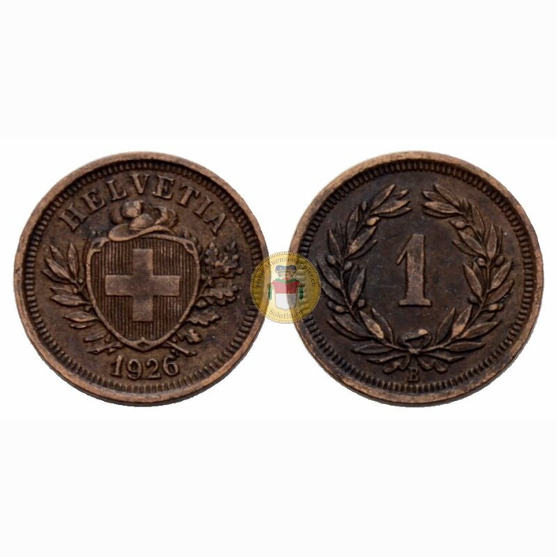 Schweiz 1 Rappen 1926 B