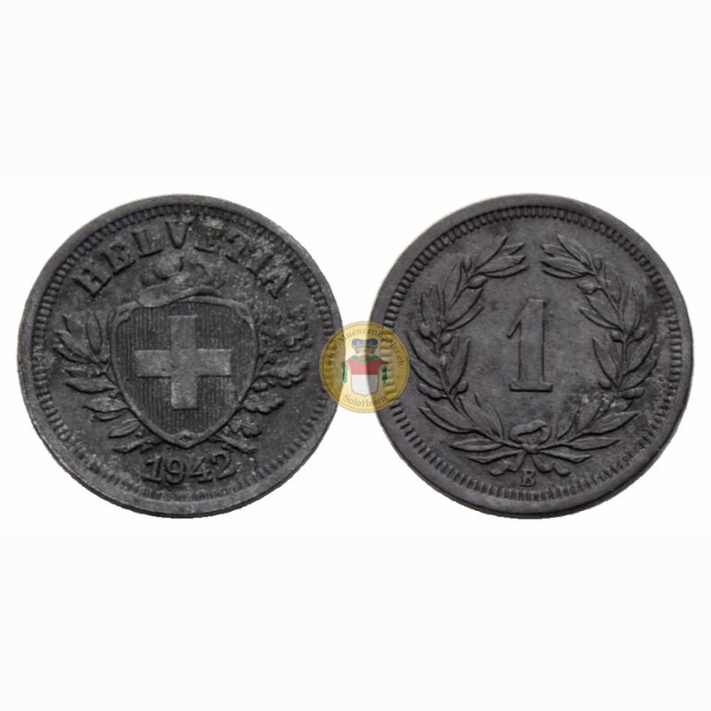 Schweiz 1 Rappen 1942 B