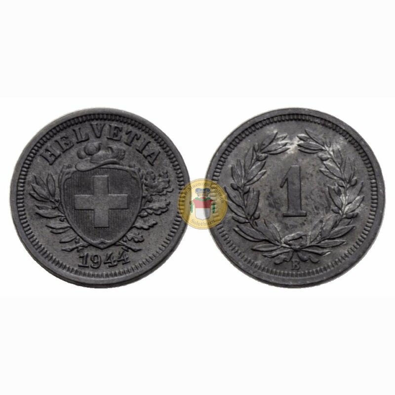 Schweiz 1 Rappen 1944 B