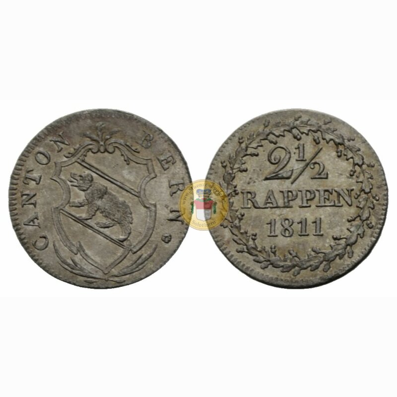 Bern 2 1/2 Rappen 1811