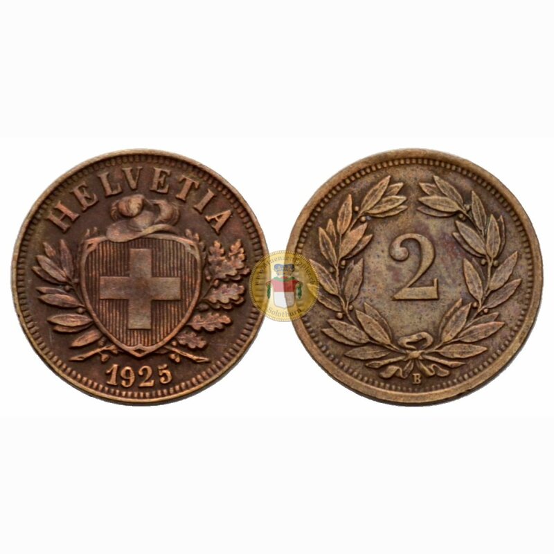 Schweiz 2 Rappen 1925 B