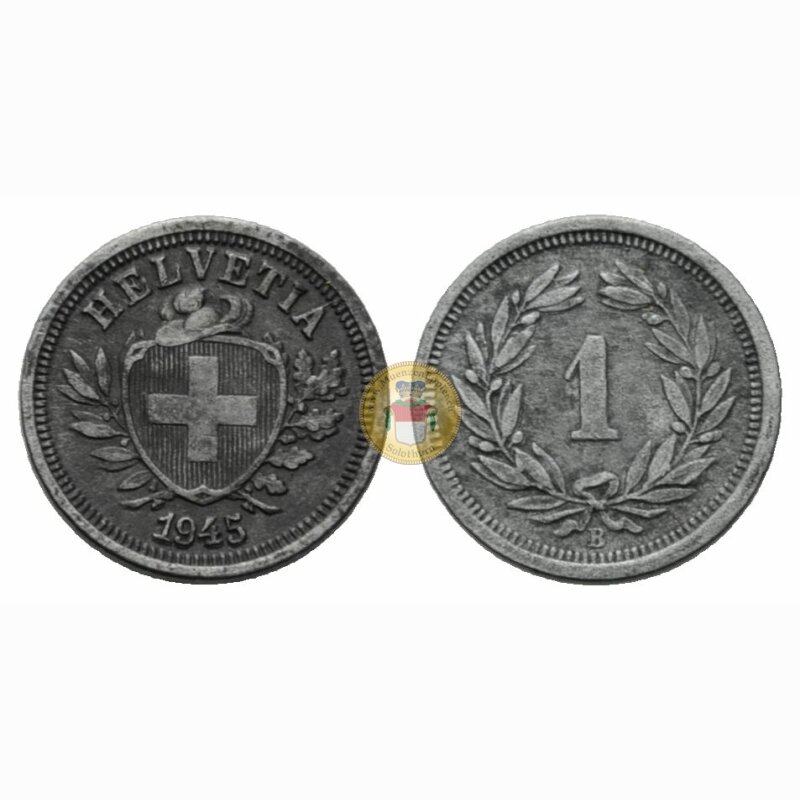 Schweiz 1 Rappen 1945 B